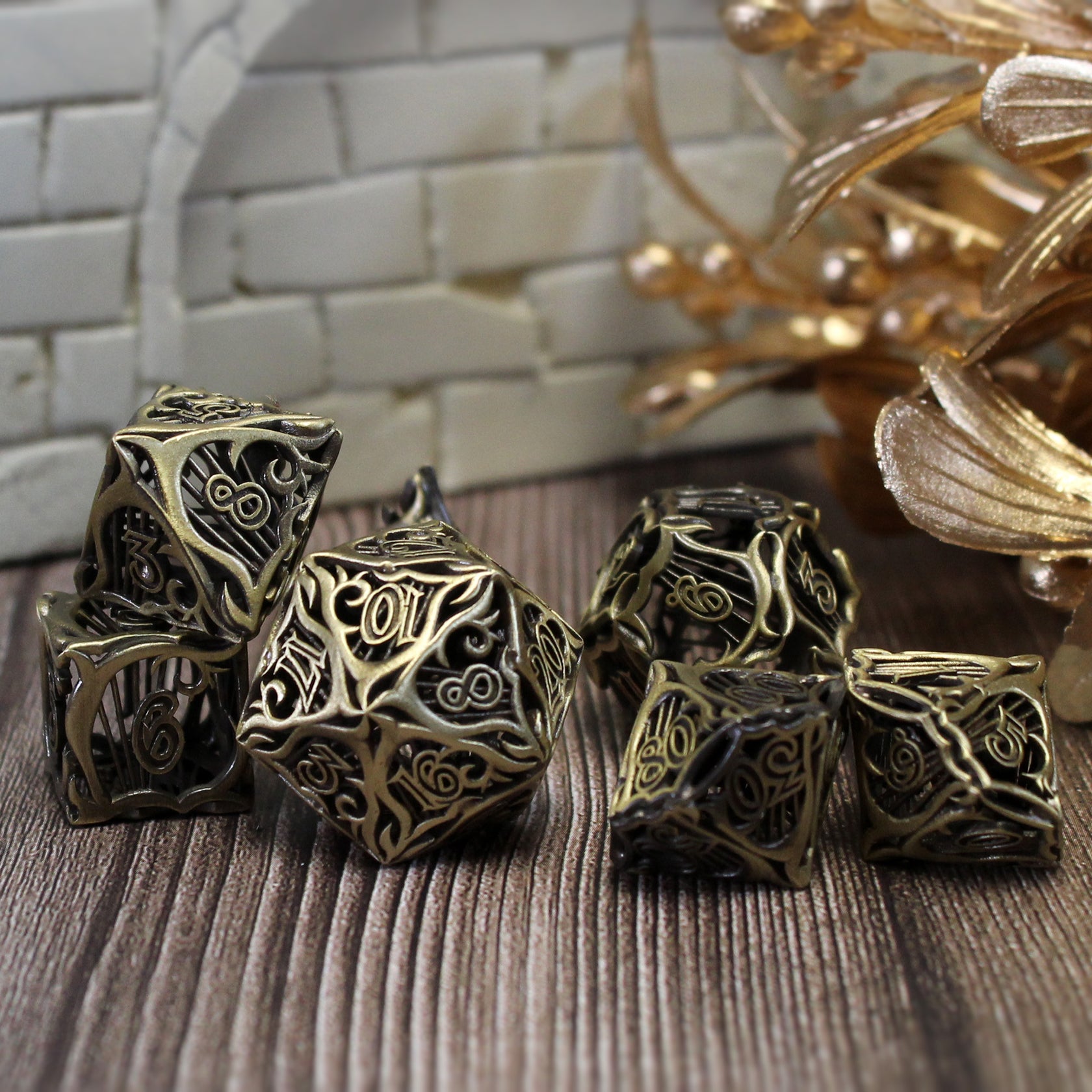 Arsenal Class Dice - Bard Cage Dice Set – Dice Dungeons
