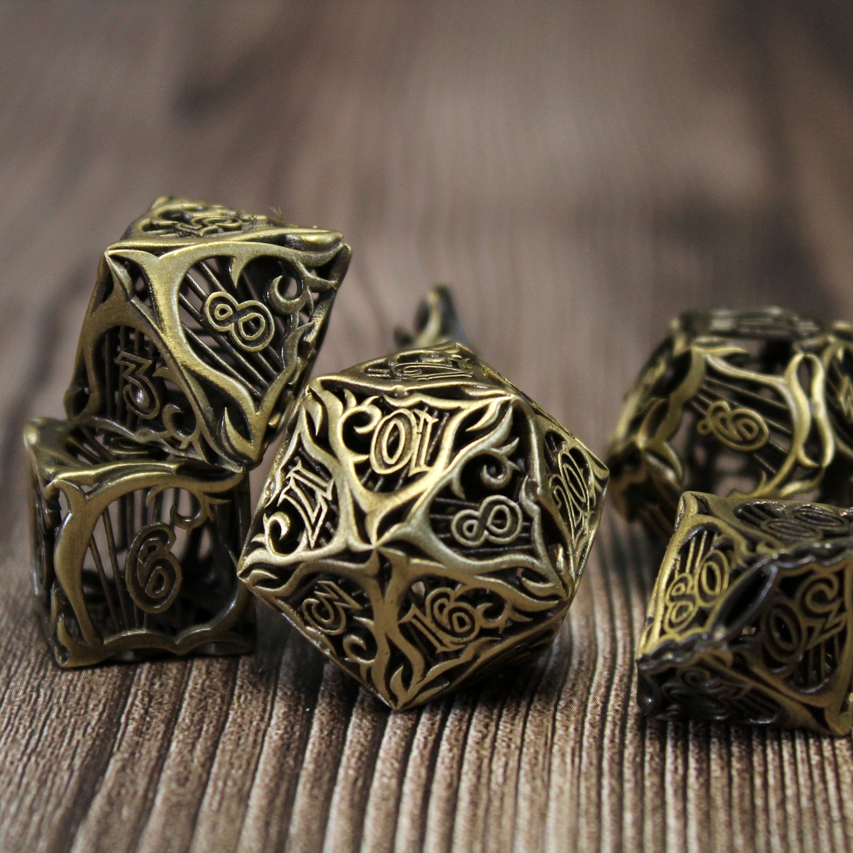 Arsenal Class Dice - Bard Cage Dice Set – Dice Dungeons