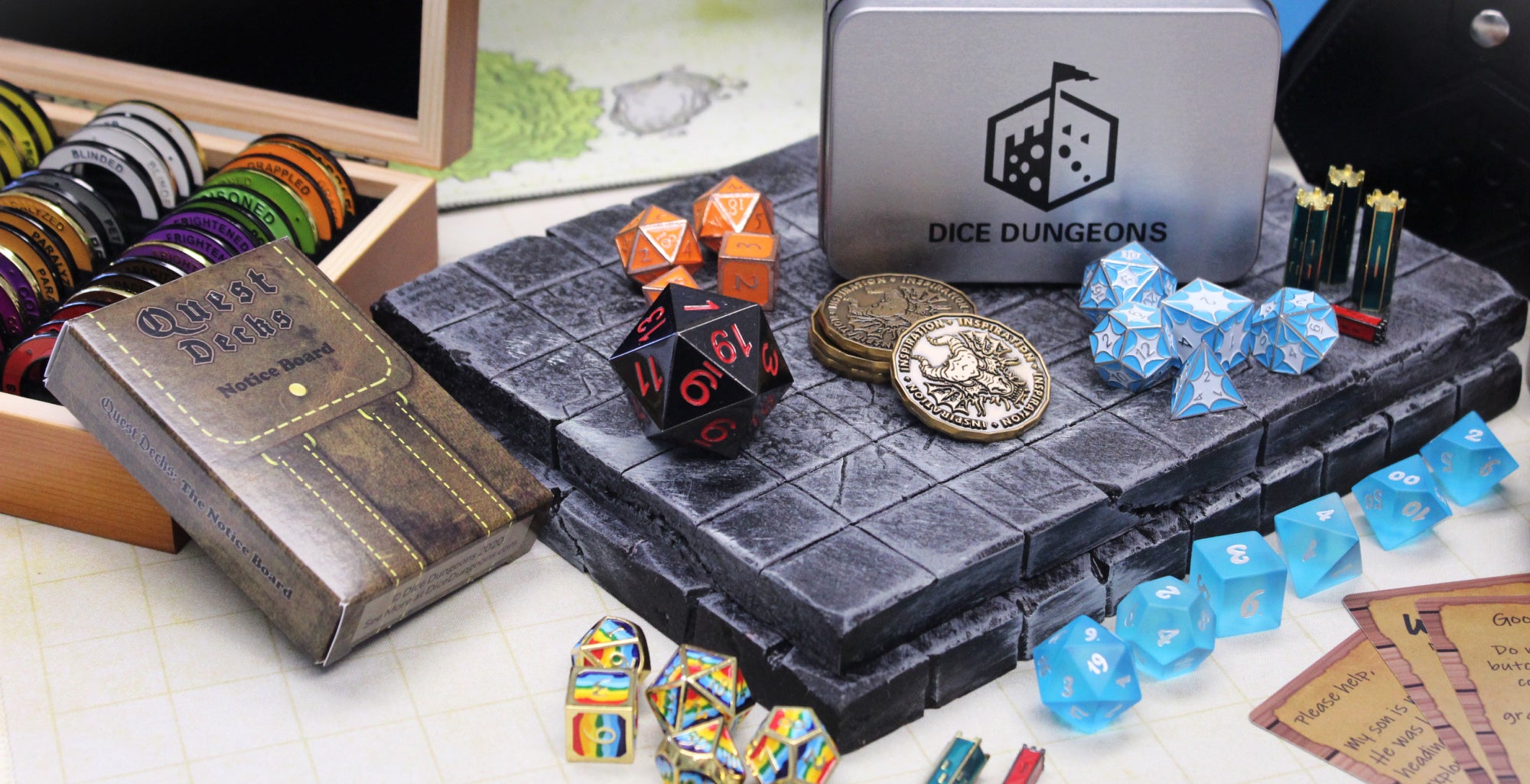 Dice Dungeons - Premium Table Top Dice for RPGs