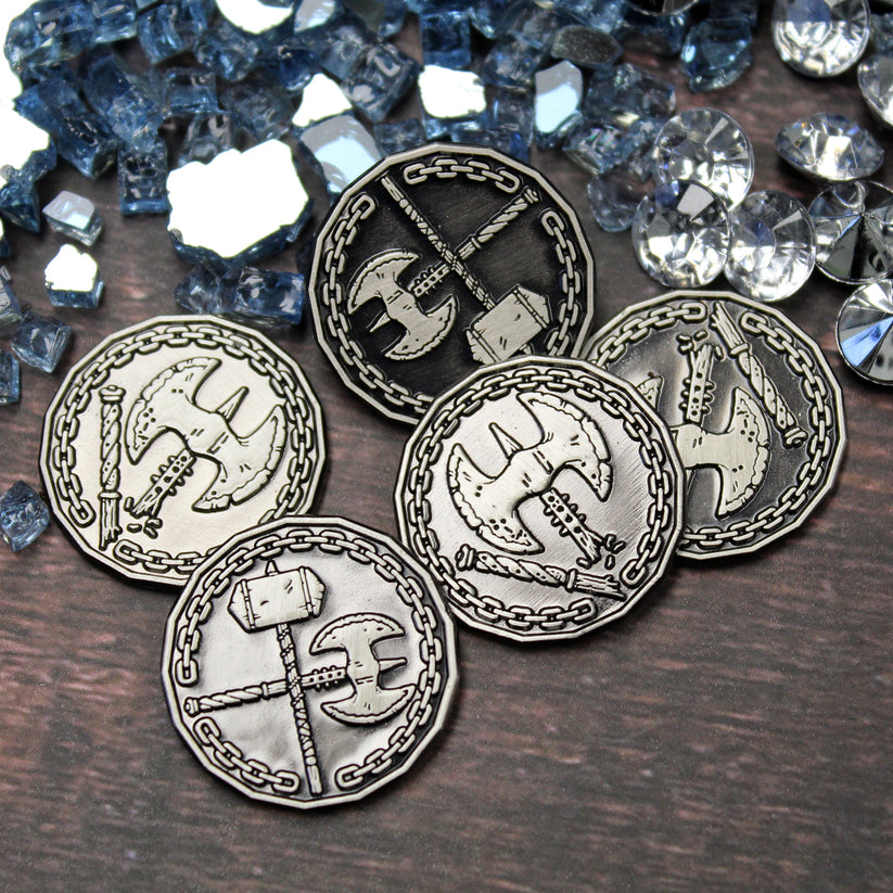 Barbarian Character Token Pack – Dice Dungeons