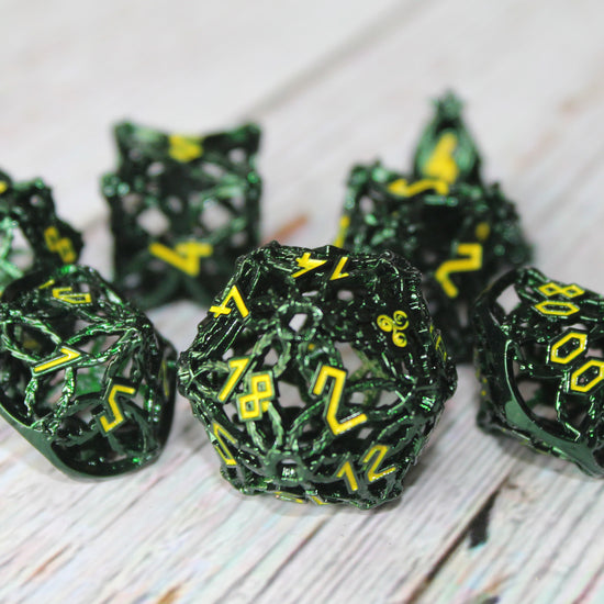 Arsenal Class Dice - Druid Cage Dice Set – Dice Dungeons