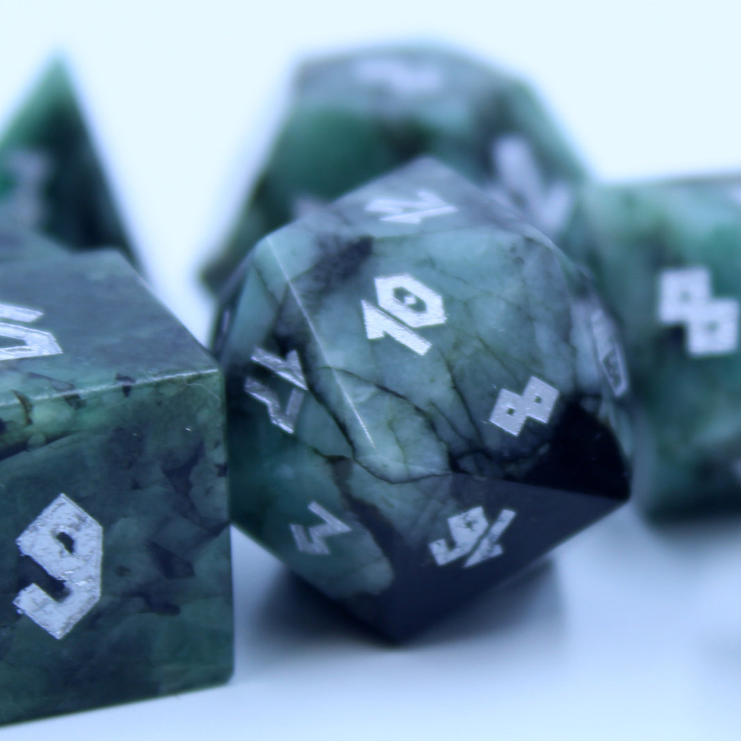 Gemstone & Stone Dice Sets for RPG Gaming – Dice Dungeons