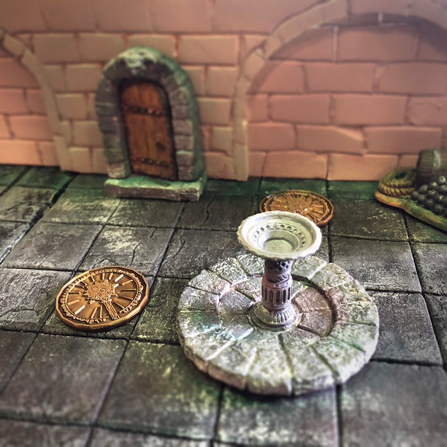 Cleric Character Token Pack – Dice Dungeons