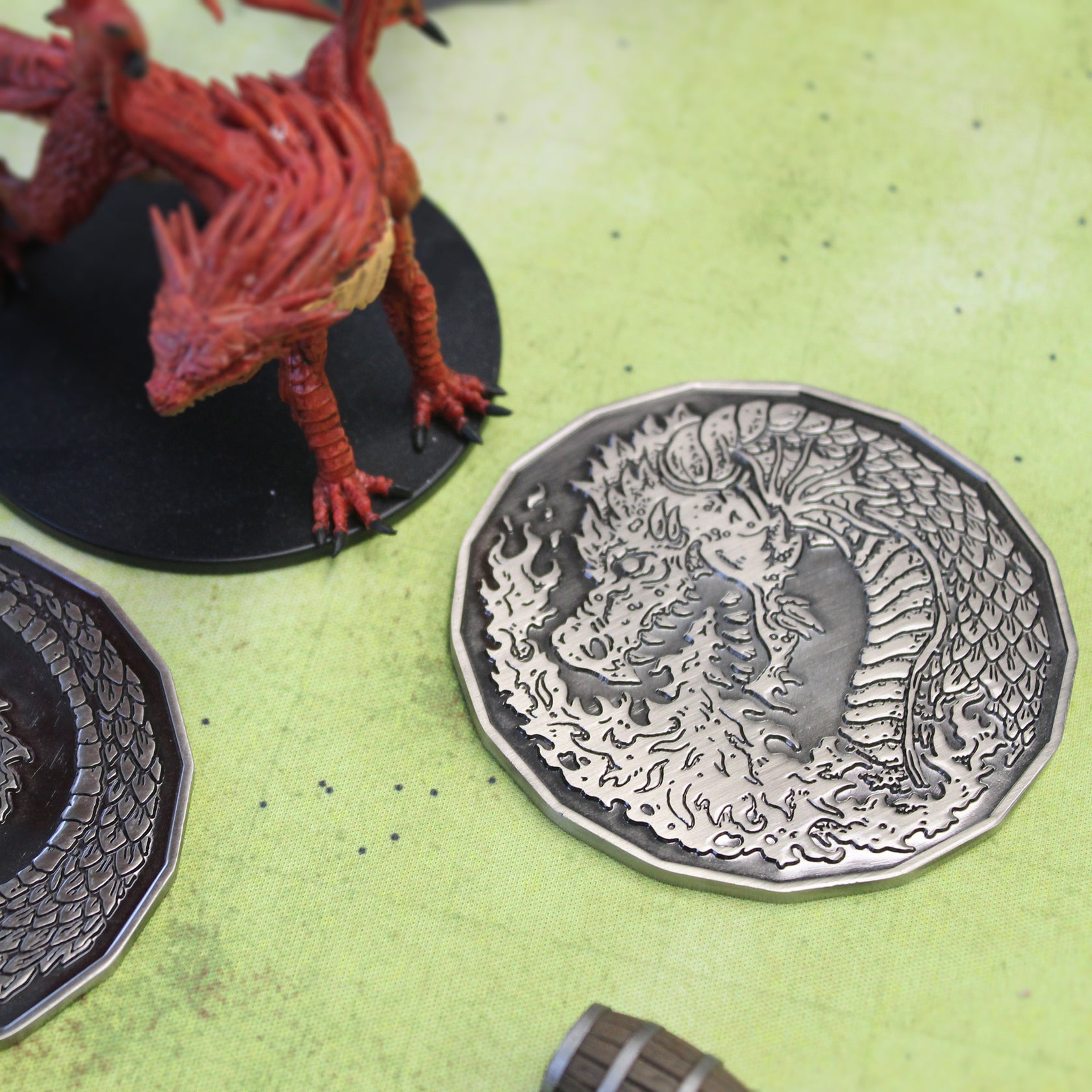 Adult Fire Dragon (3 In) Monster Token – Dice Dungeons