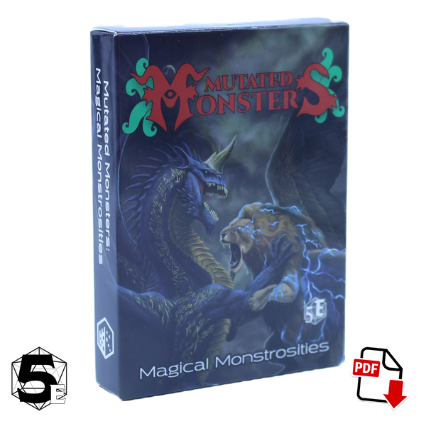 Digital Mutation Deck: Magical Monstrosities (PDF) – Dice Dungeons