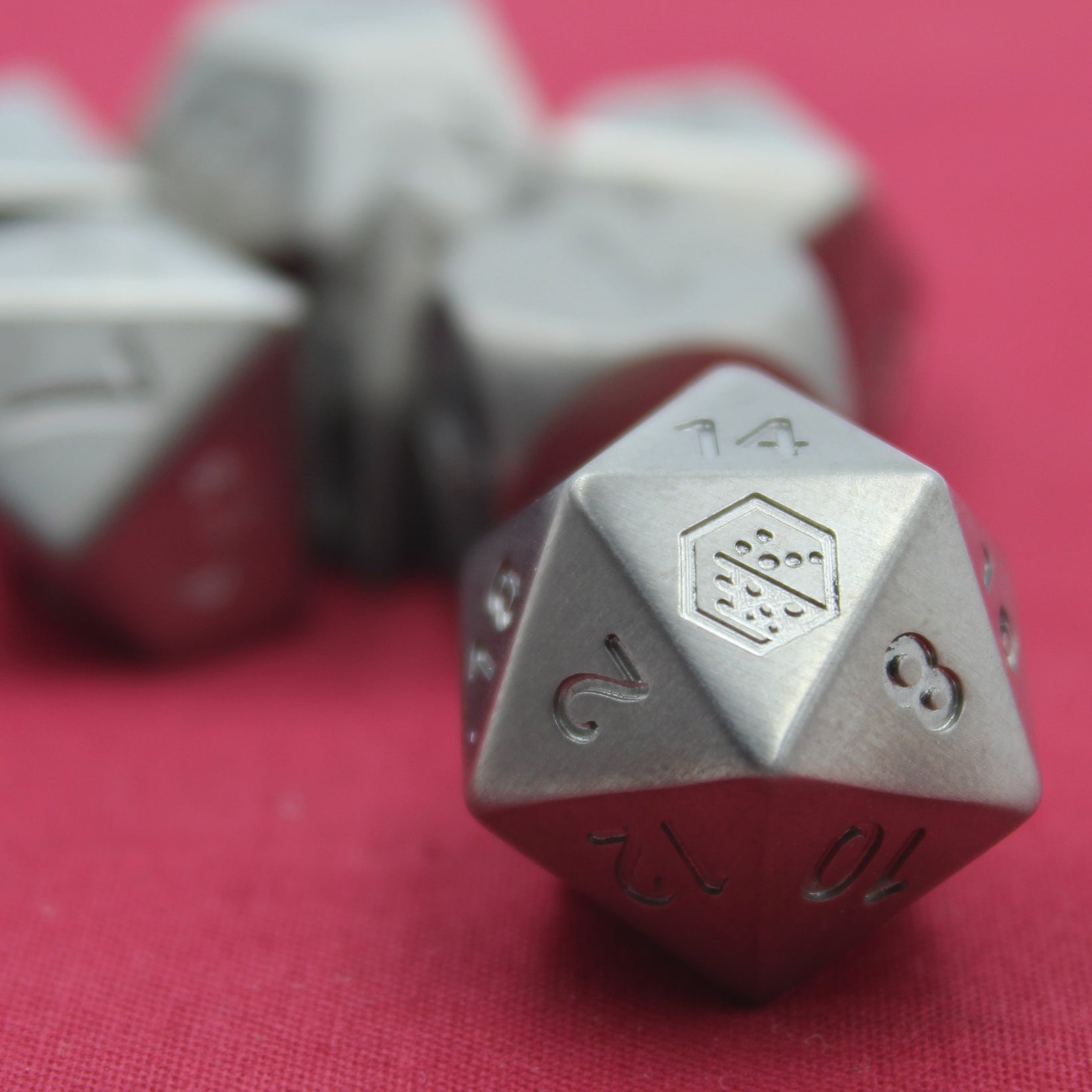 Metal Titanium Dice Set – Dice Dungeons