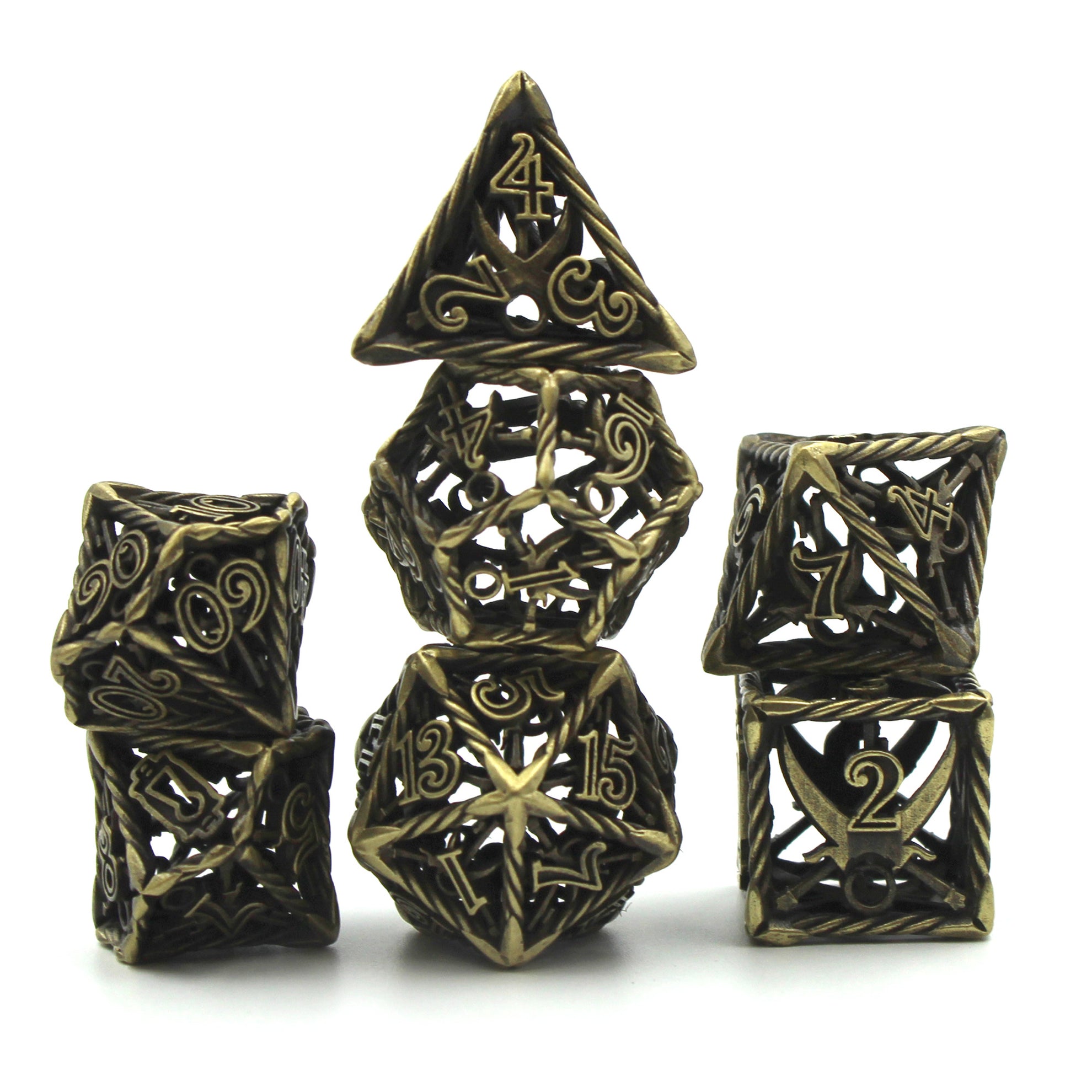 Arsenal Class Dice - Rogue Cage Dice Set – Dice Dungeons