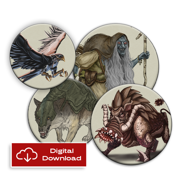 Mutated Monsters - VTT Token Pack – Dice Dungeons